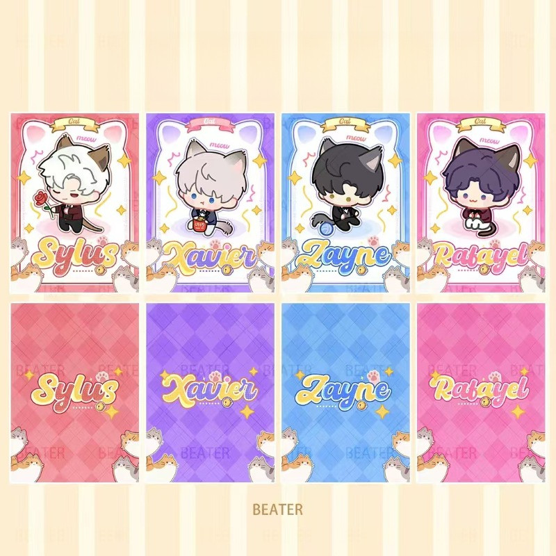 Love and Deepspace Sylus Xavier Rafayel Zayne Meow Series Ins Style ...