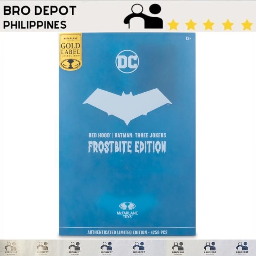 [Ready Stock] McFarlane DC MULTIVERSE 7IN RED HOOD (FROSTBITE)(GOLD ...