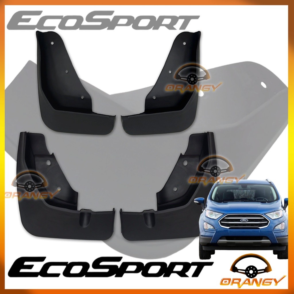 Ford Ecosport 2019 to 2025 OEM Mudguard w/ 8PCS SCREWS Mud Flaps Splash ...