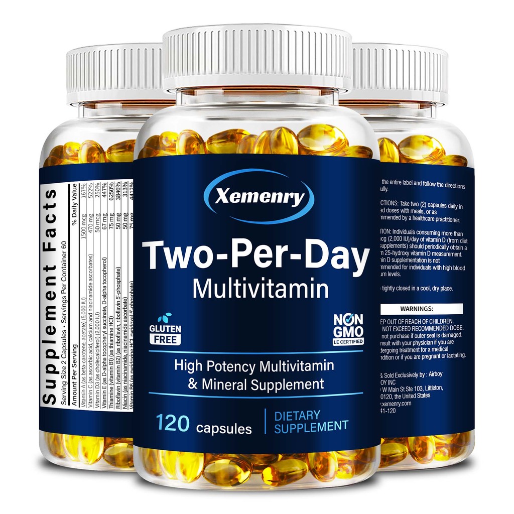 Multivitamin and mineral capsules 30/60/120 capsules - supplement ...