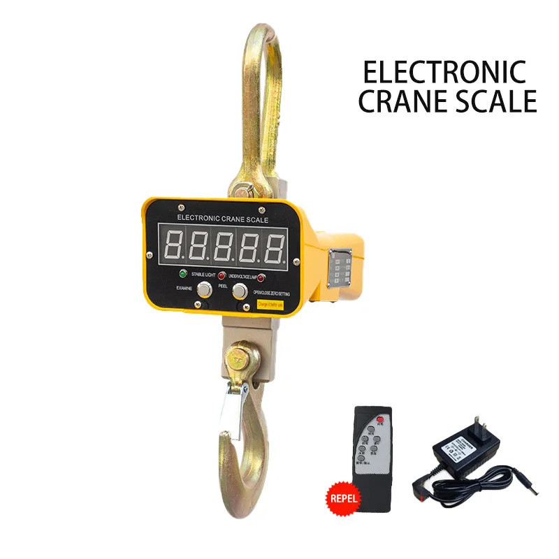 1-5T Industrial Crane Scale Digital Hanging Scale with Visible LED ...