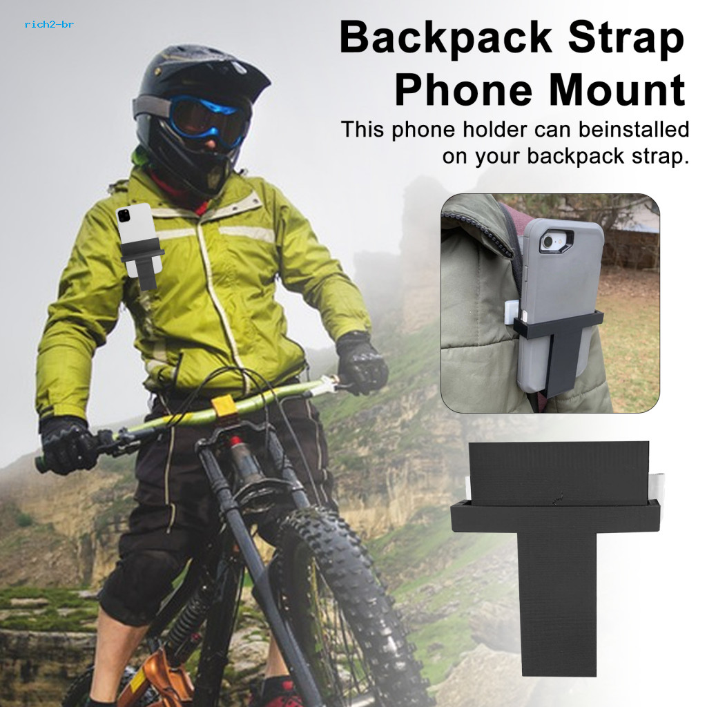 Shoulder Strap Phone Mount Mobile Phone Stand Hands-free 3d Printed ...