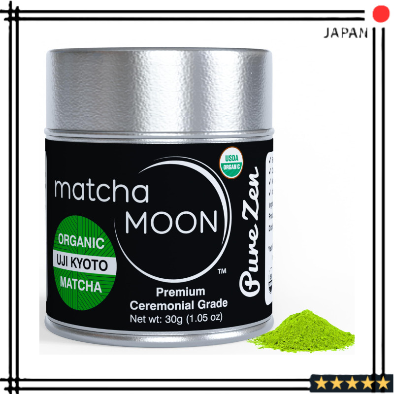 [New]Matcha Moon Kyoto Uji Matcha Organic Cultivated Pesticide-Free ...