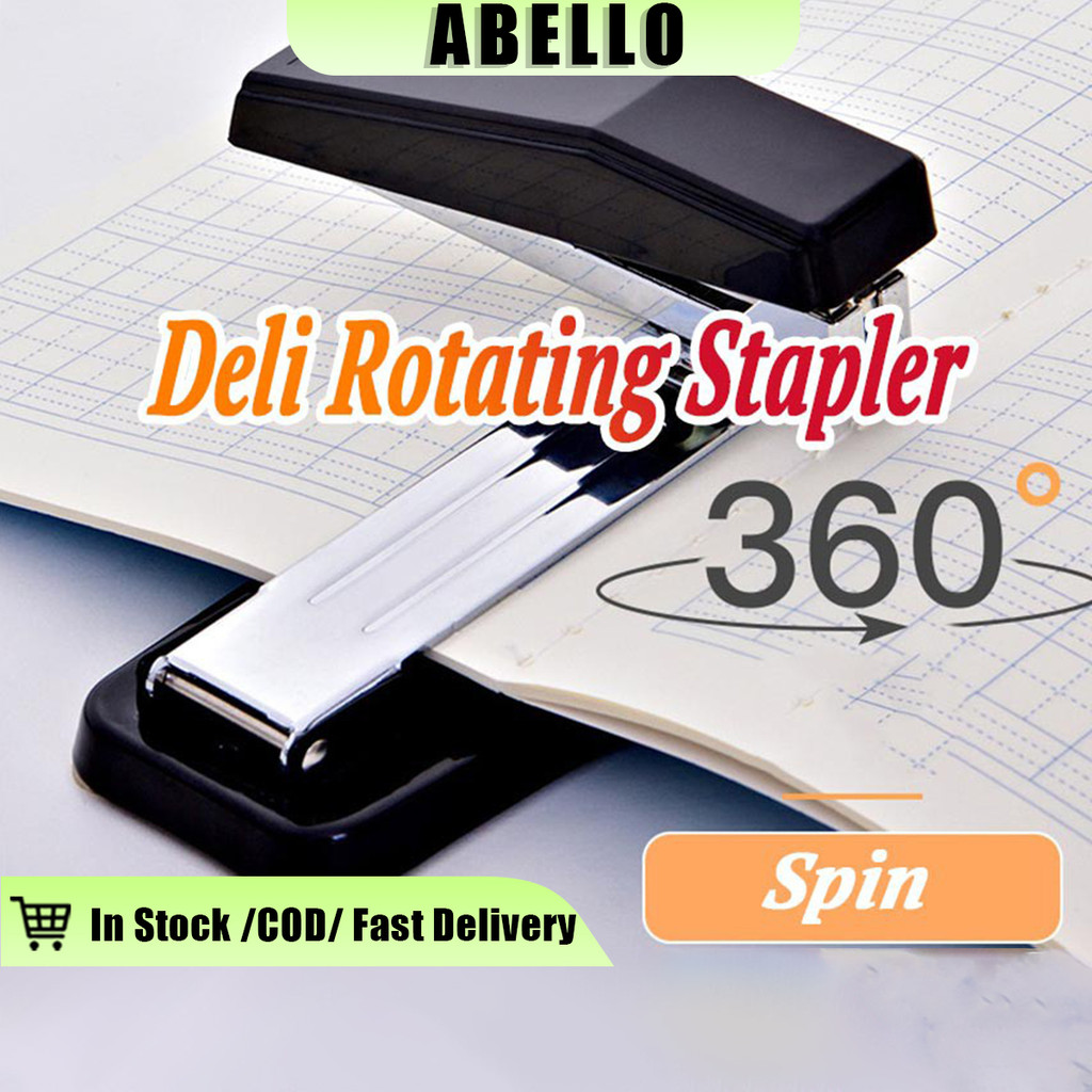 24 6 Staple Wire 360 Stapler Heavy Duty Middle Seam Stapler Big Black ...