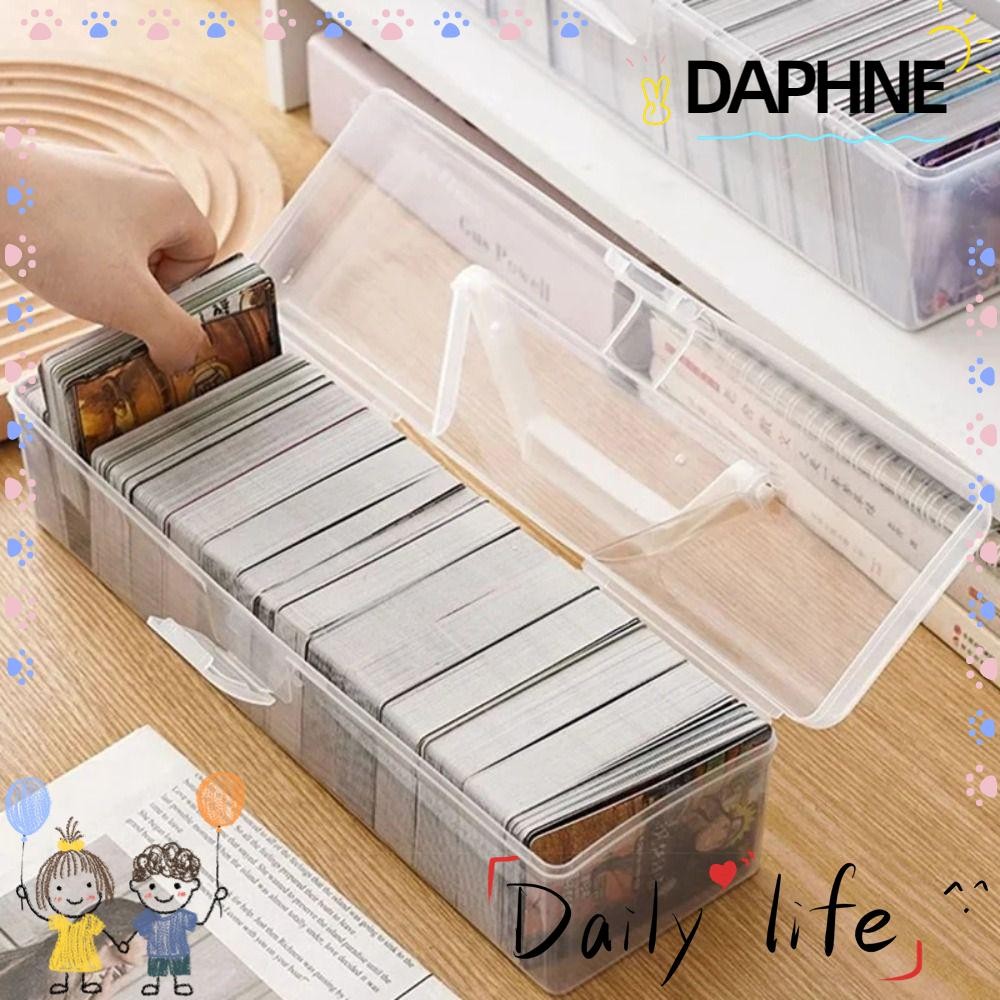 DAPHNE Football Stars Trading Card Storage Box, Large Capacity ...