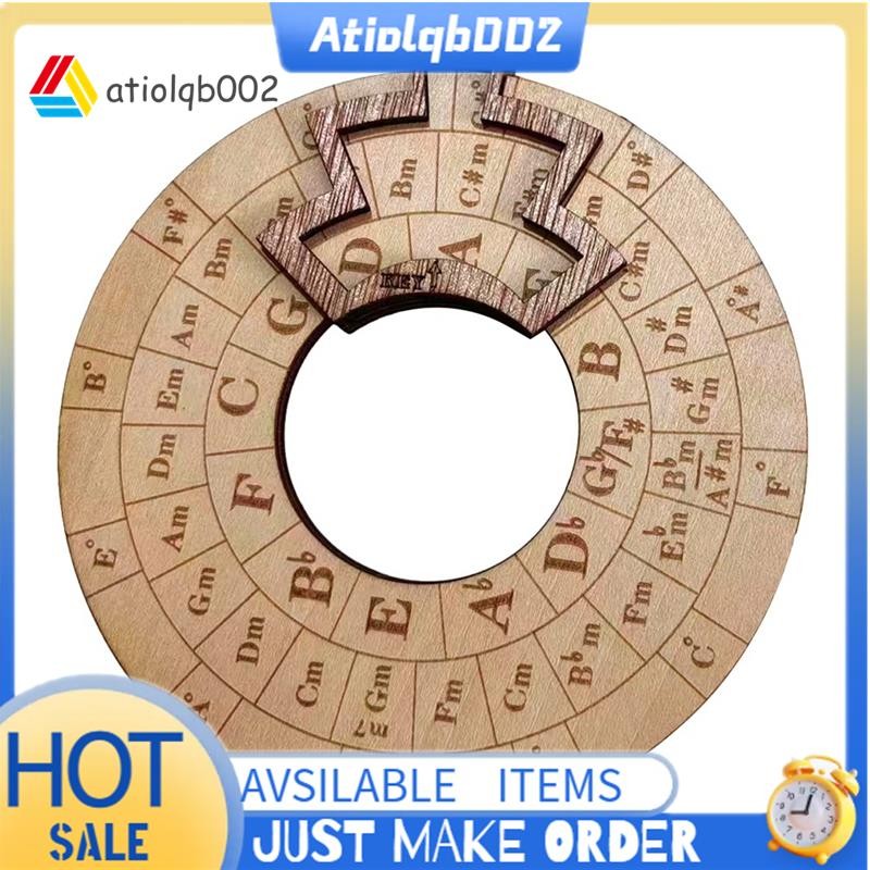 Wooden Melody Tool Music Instrument Wood Melody Maker Circle of Fifths ...