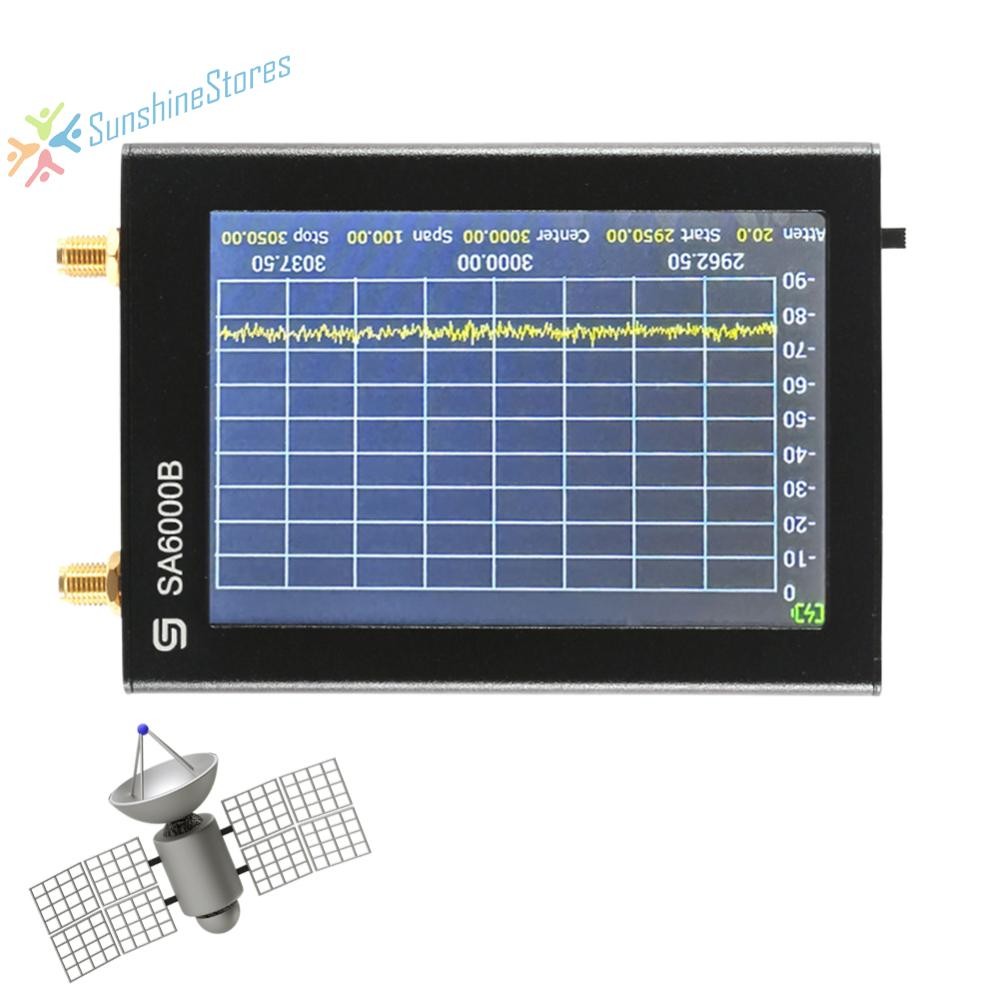 SA6000B 2 in 1 Handheld Spectrum Analyzer & Signal Generator RF Power ...