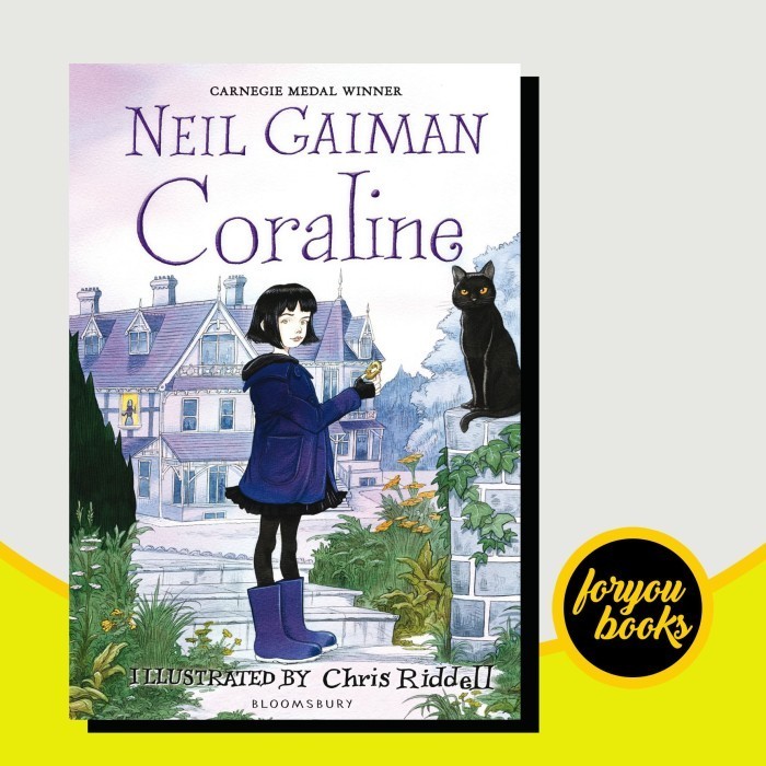 Coraline Neil Gaiman, Chris Riddell (Illustrations) | Shopee Philippines
