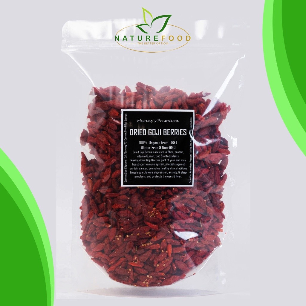 Dried Goji Berries (Unsweetened Superfood Fruit Snack)1 | Shopee ...