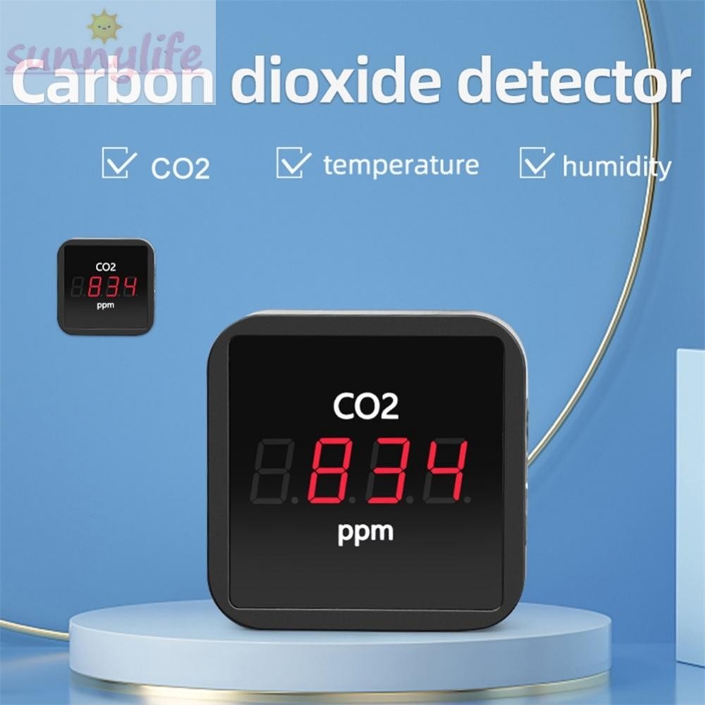 Real Time Air Quality Monitor WiFi Carbon Dioxide and Temperature ...