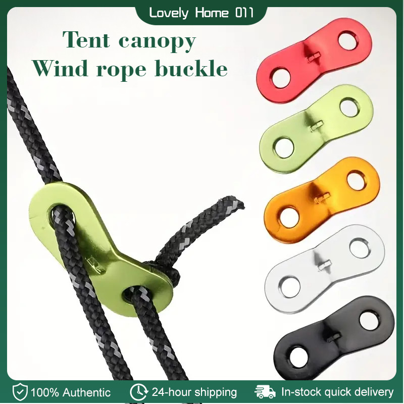10Pcs Outdoor Camping Cord Runners Rope Tensioners Tent Guy Line Rope ...