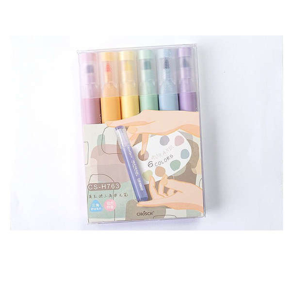 highlighter pen set highlighter Timeout Morandi color highlighter ...