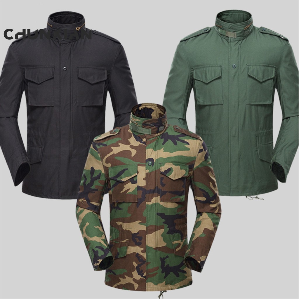 Outdoor 1971 Retro US Army Loose Version Jacket Large Size Field M65 ...