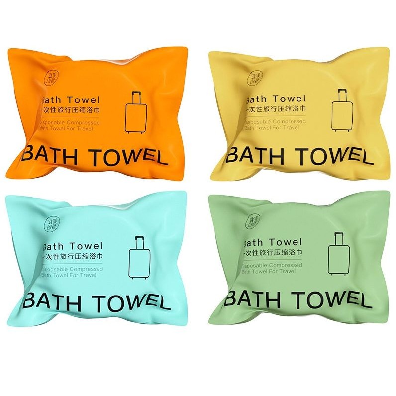 70x140cm Large Disposable Bath Towel Compressed Towel Travel Towel ...