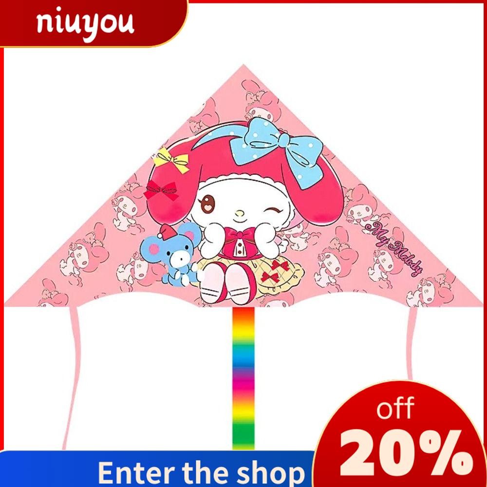 NIUYOU Cartoon Kites, Easy To Fly Good Flying Melody Children's Kite ...