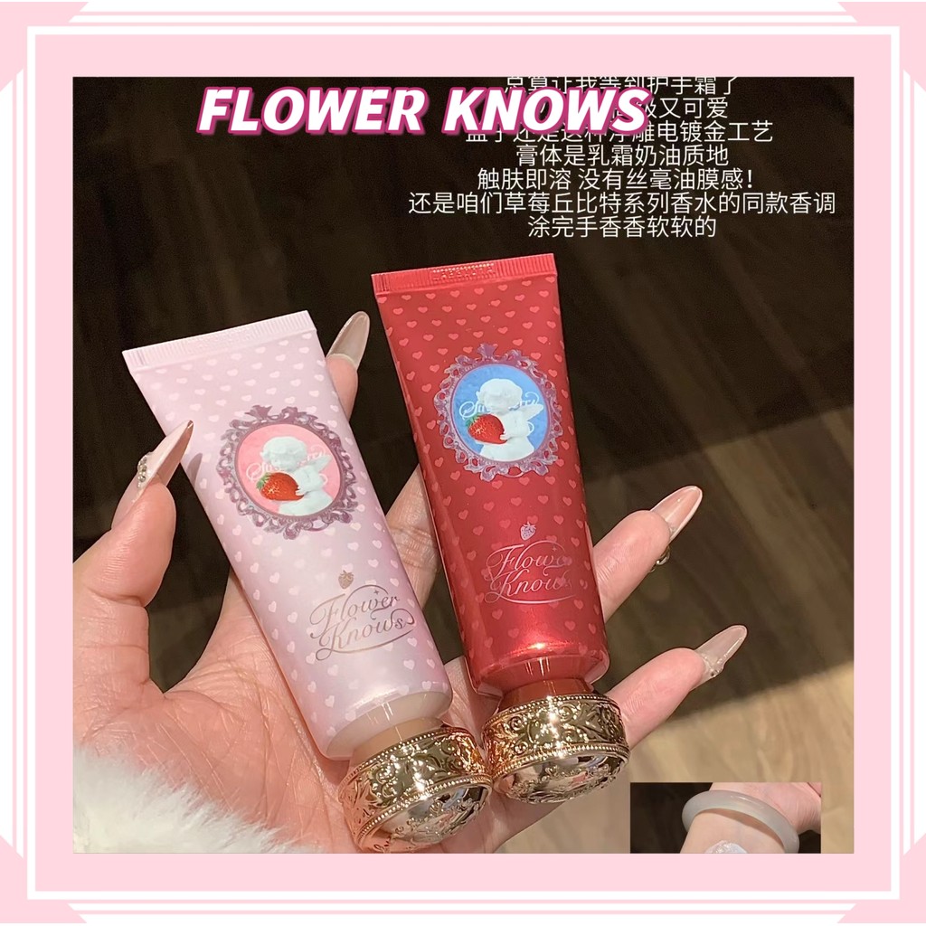 New Presale Flower Knows Strawberry Cupid Moisturizing Fragrance Hand ...