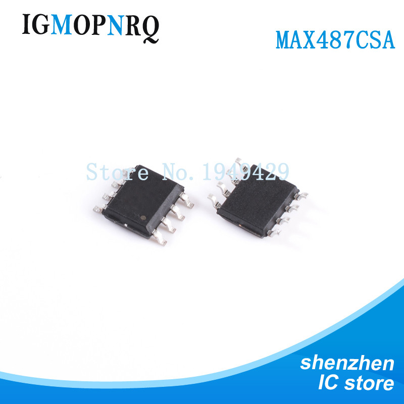 50PCS MAX487CSA SOP8 MAX487 IC RS-485/RS-422 Transceiver New | Shopee ...