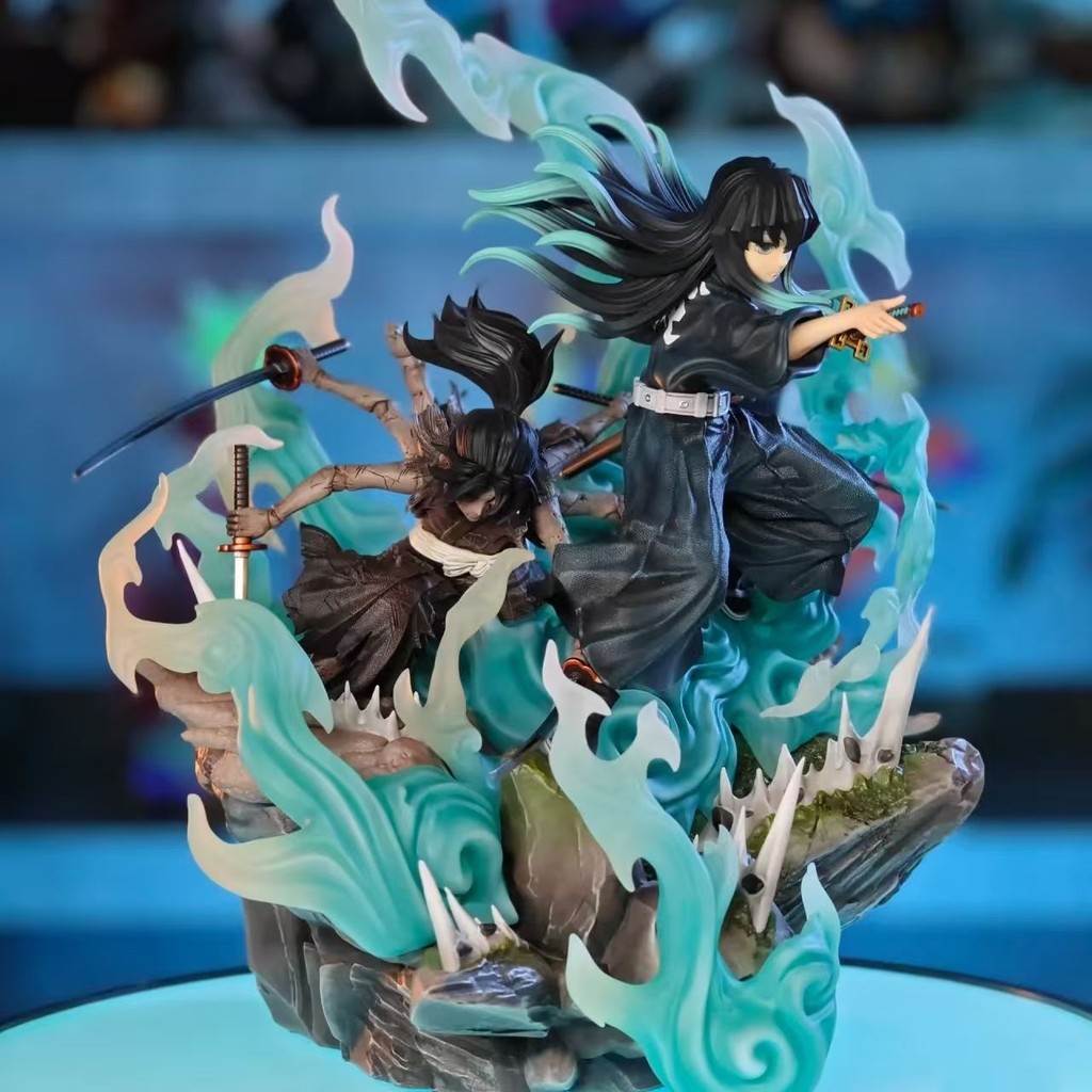 New Statue Toy Reverse Nine Pillars Hashira Tokitou Muichirou Glowing ...