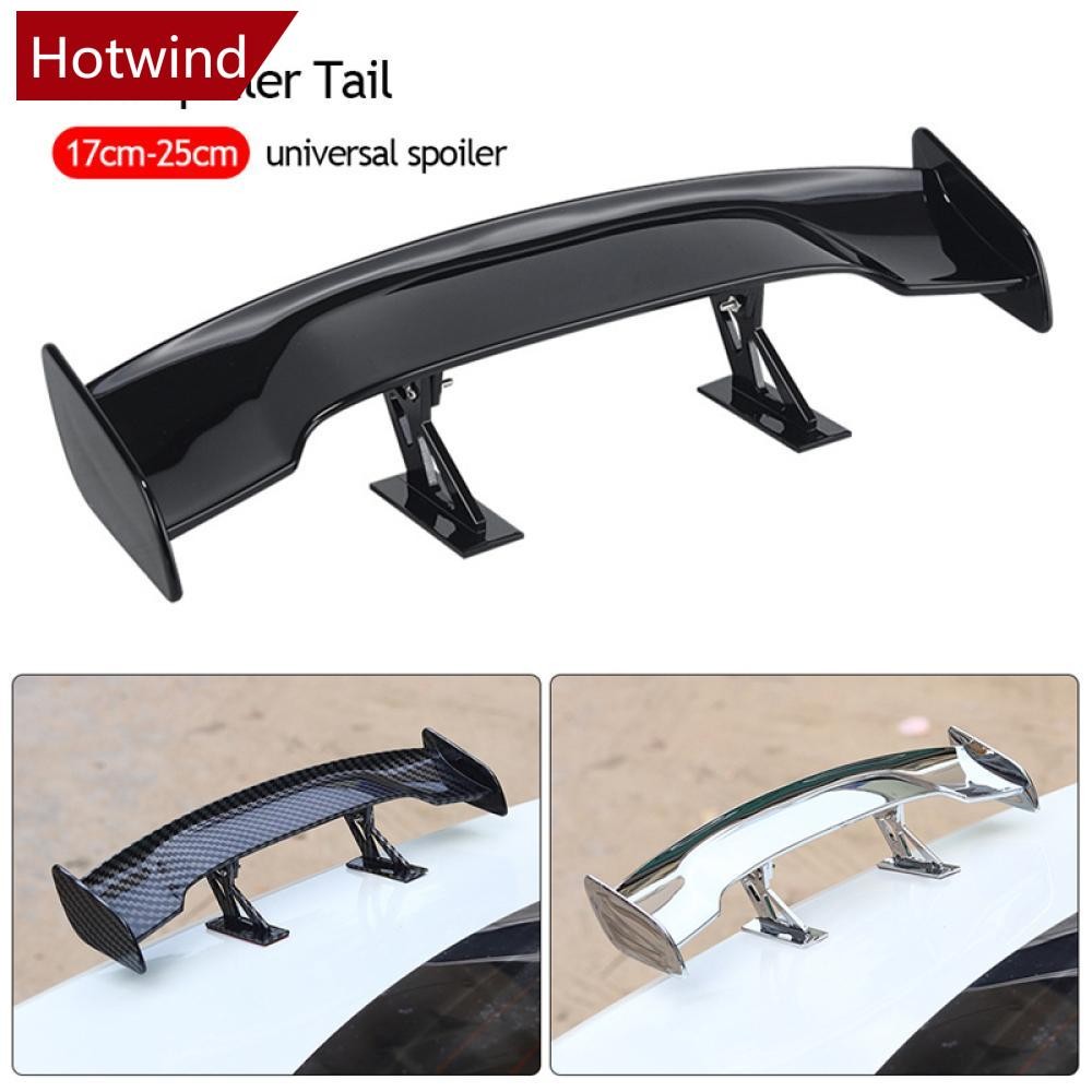 HOTWIND Universal Car Mini Tail Wing Carbon Fiber Look Mini Modified ...