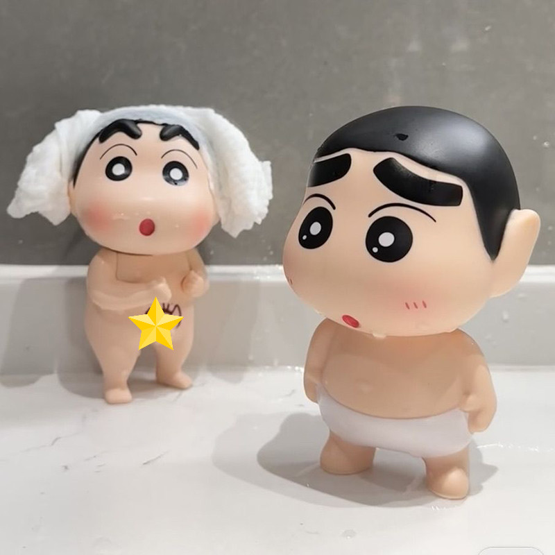 Crayon Shin-chan Desktop Model Figurines Creative Car Interior Ornament ...
