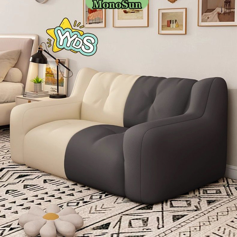 Minimalism Sofas Single Double Seat Styles Sofa Soft Skin-friendly ...