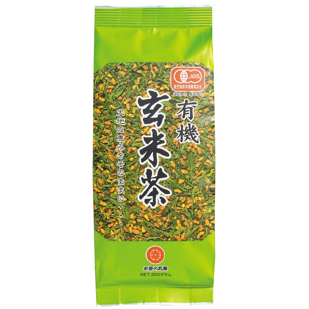 Ochanomaruyuki Organic brown rice tea using Kagoshima tea leaves 200g ...