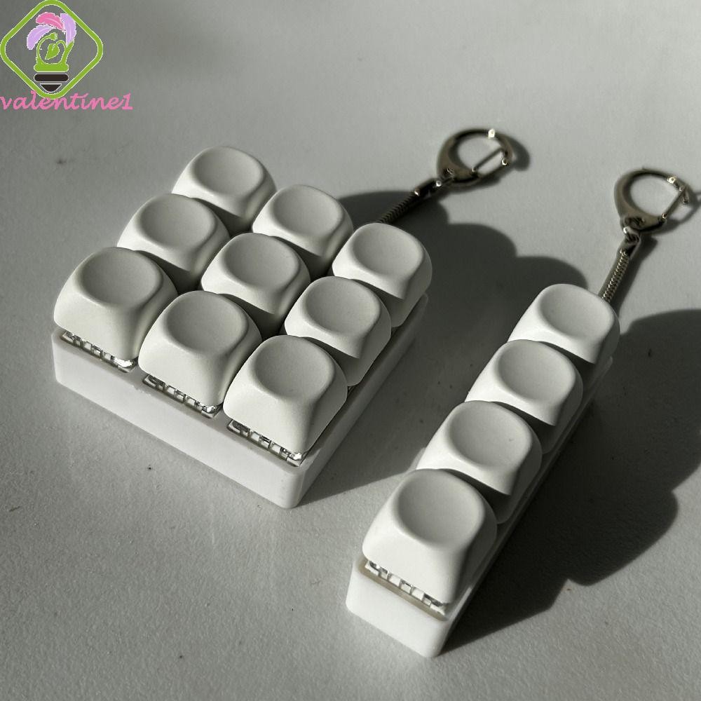 AVALENTINE Keyboard Fidget Toy, 4/9Keys DIY Finger Fidget Clicker ...