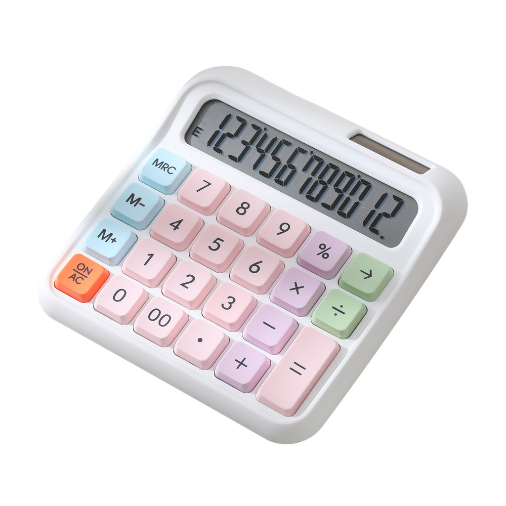 Desktop Calculator 12 Digit Large and LCD Display Big Button ...