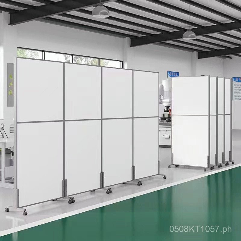 Push-Pull Office Wall Partition Board Self-Assembly Partition Wall with ...