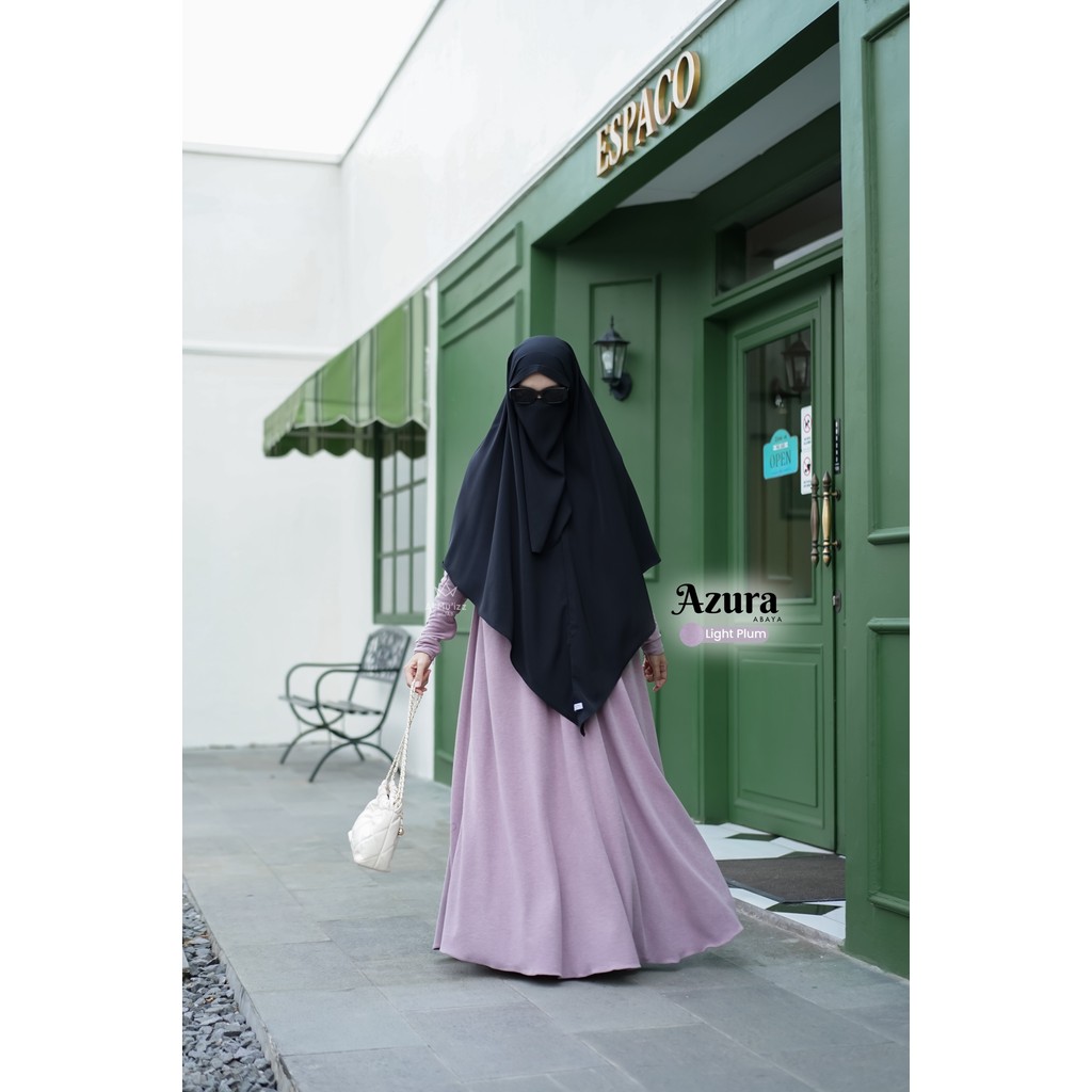 Almuizz Hijab - Azura Abaya (Abaya Only) | Shopee Philippines
