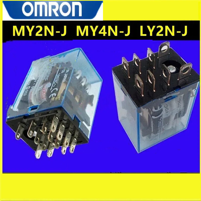 Omron Small Intermediate Relay+Socket MY2N-J LY2N-J MY4N-J MY3N-J MY2N-GS-D2 MY4N-GS-D2 LY4N-J ...