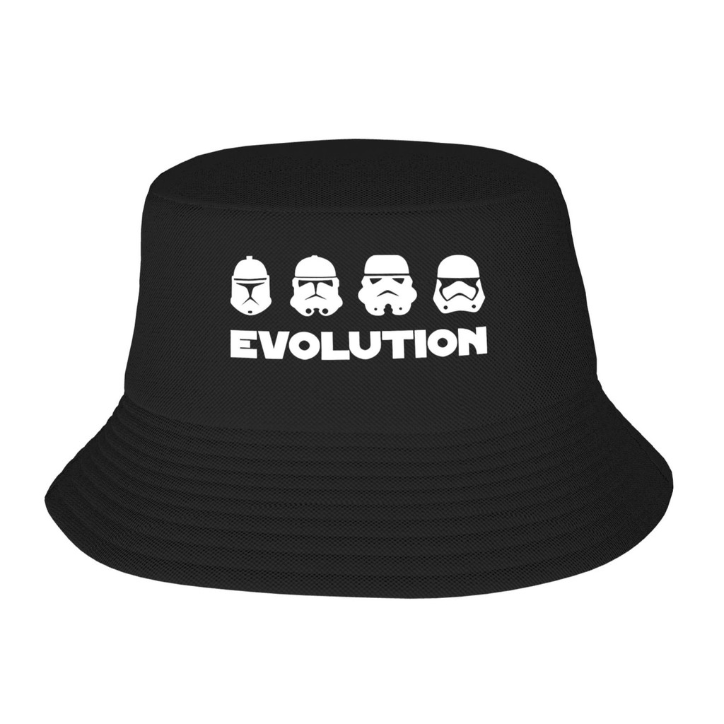 Stormtrooper Evolution Clone Star Wars Custom Design Bucket Hat ...