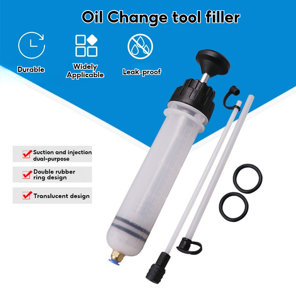 New Car Oil Fluid Extractor Filling Syringe Bottle Hand Pump Automotive ...