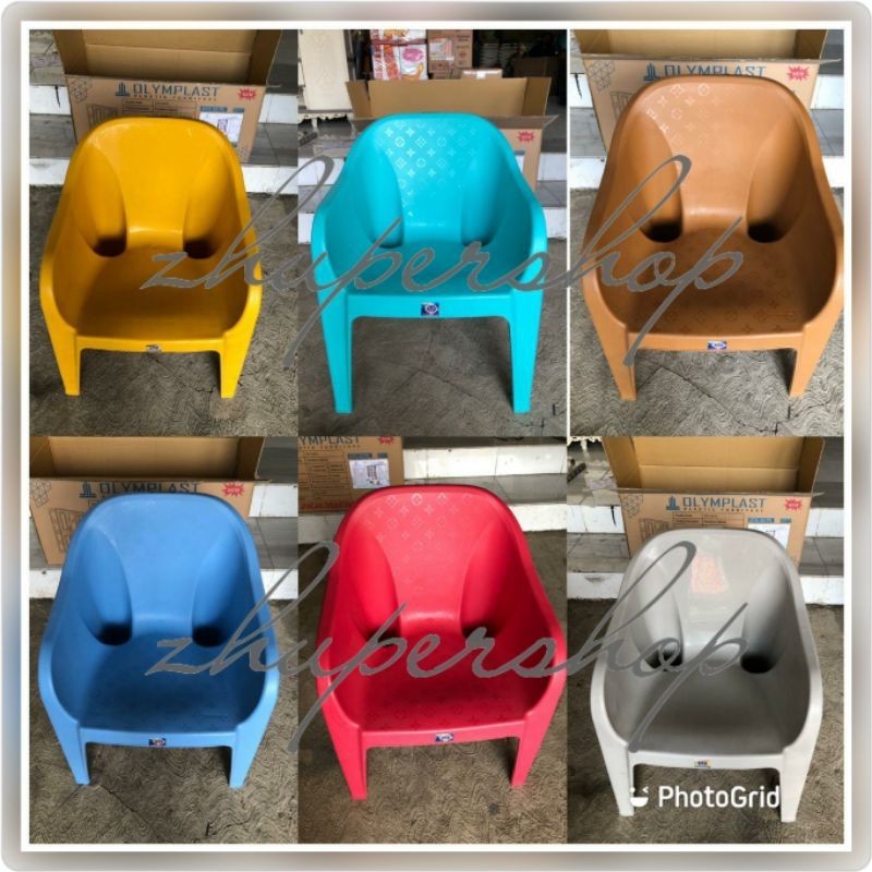 Tcc 500 - Napolly Lounge Chair with Thick Armrests / Premium Plastic ...