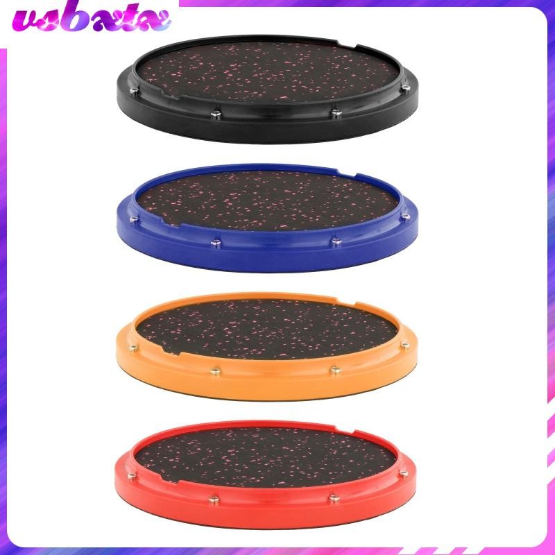 [vsbxtx] Dumb Drum Silent Drum for Drumming Practise Round Shape 12inch ...