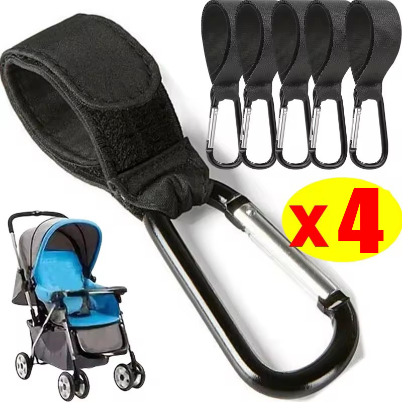 Baby Stroller Hook Bag Hook Non Slip and Wear-resistant Nylon Clasp ...