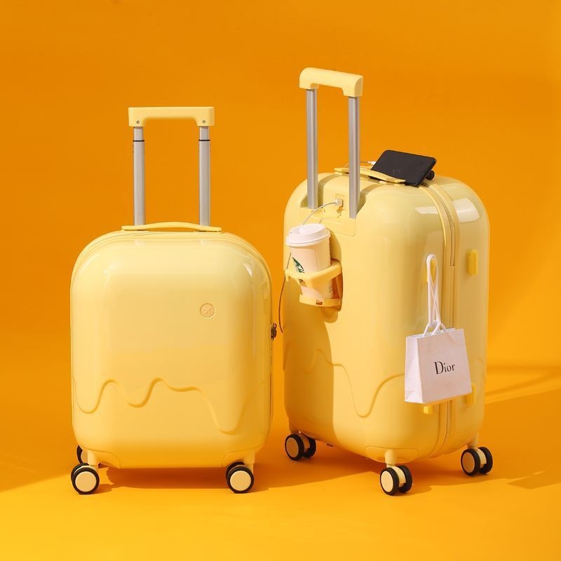 MEDD New Ice Cream Luggage Trolley Case Wear-Resistant Scratch ...