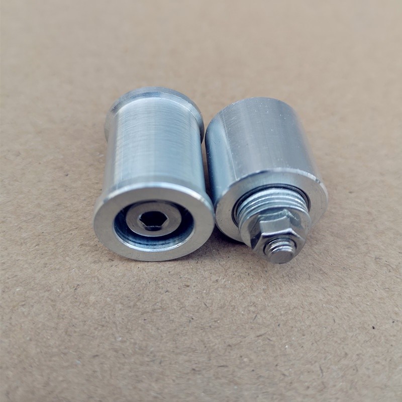 NEW 20mm DIY Double Bearing Driving Wheel Belt Sander Conveyor Guide ...