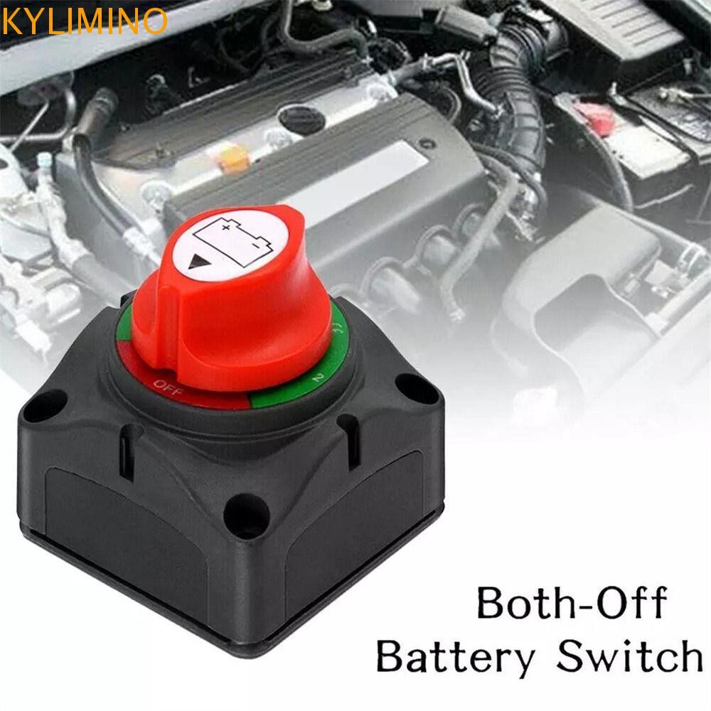 KYLIMINO Car Dual Battery Switch, Knob 200A 300A Auto Battery ...