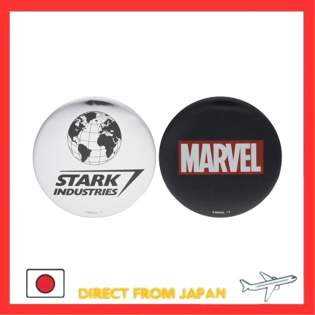 Tees Factory Can Mirror Marvel/Stark Industries 7.5 x 7.5 x 0.6 cm MV ...