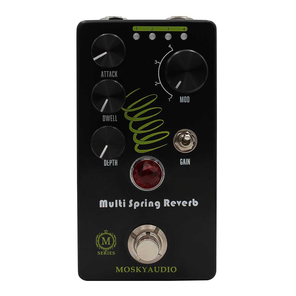 Mosky Audio Multi Spring Reverb M-series Guitar Effect Pedal | Shopee ...