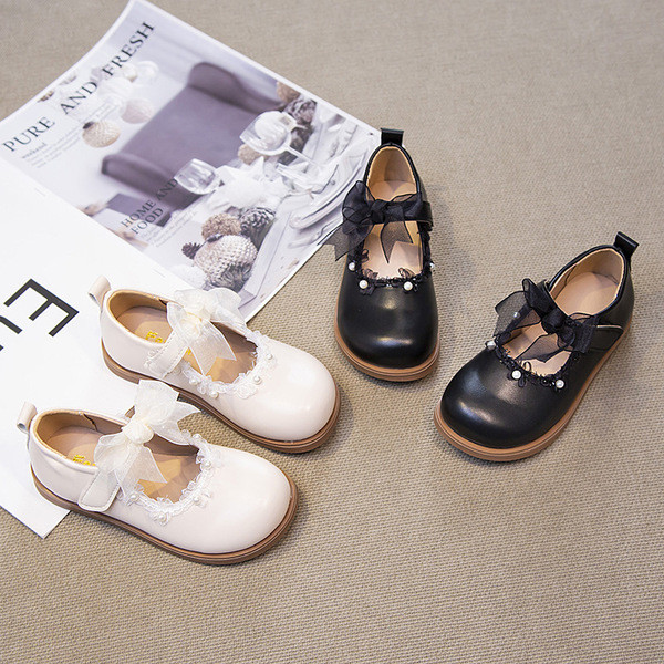 school shoes for girls doll shoes for kids barbie doll for kids girl Girls' leather shoes ...