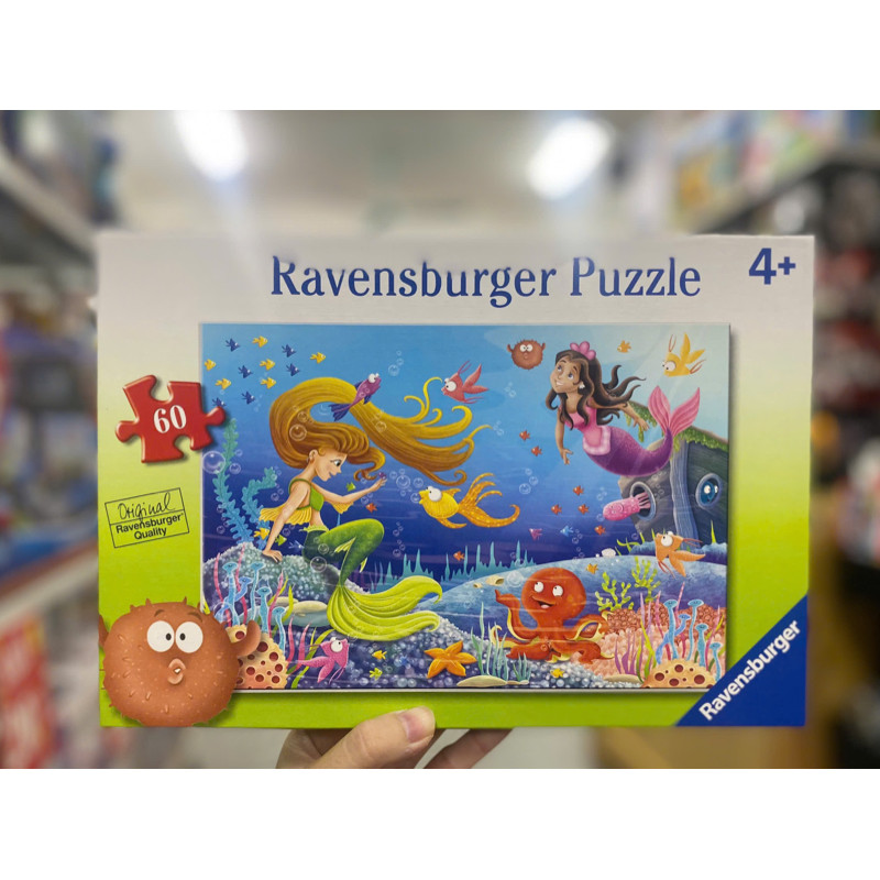 Mermaid Tales - Ravensburger "Mermaid Tales" - 60 pieces | Shopee ...