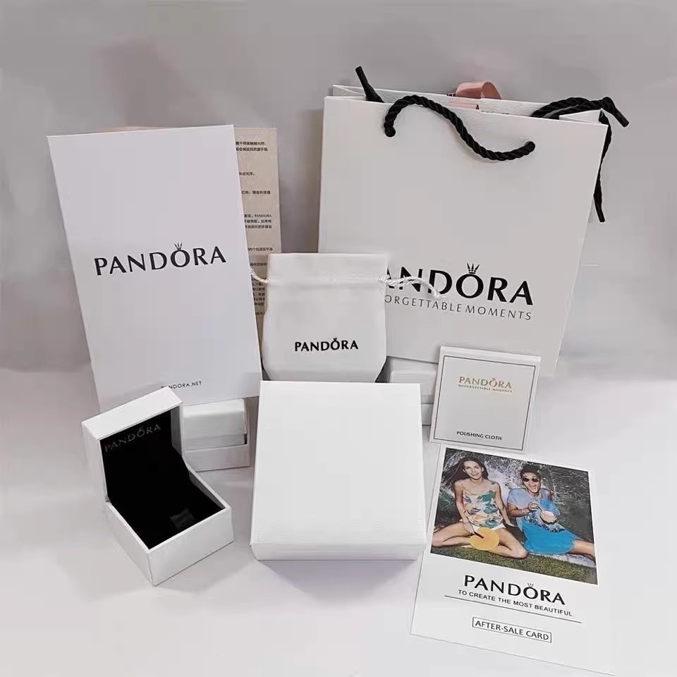 2025 new pandora Pandora ring box bracelet box bracelet box handbag bag ...