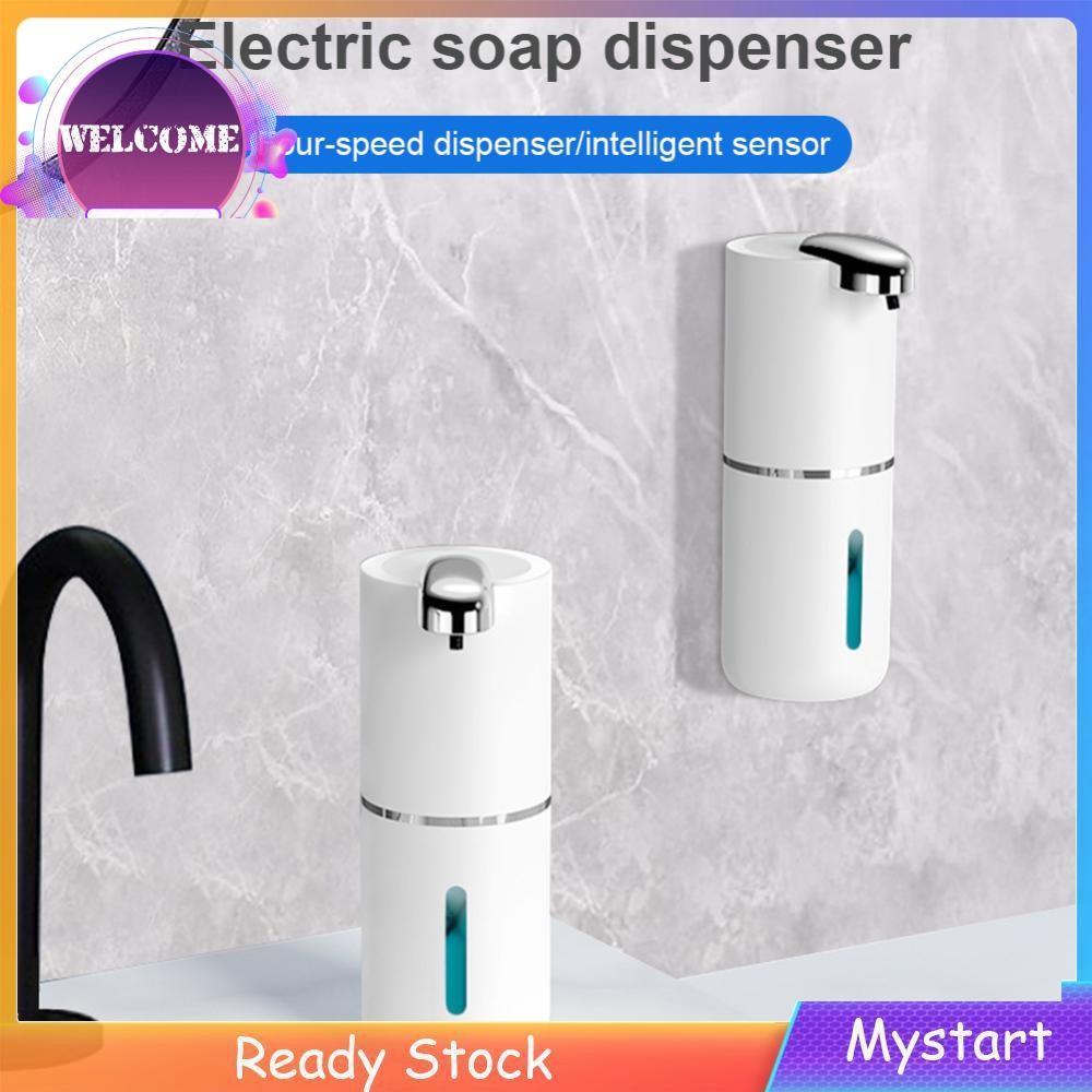 380ml Automatic Soap Dispenser Wall Mounted Infrared Sensor Electric ...