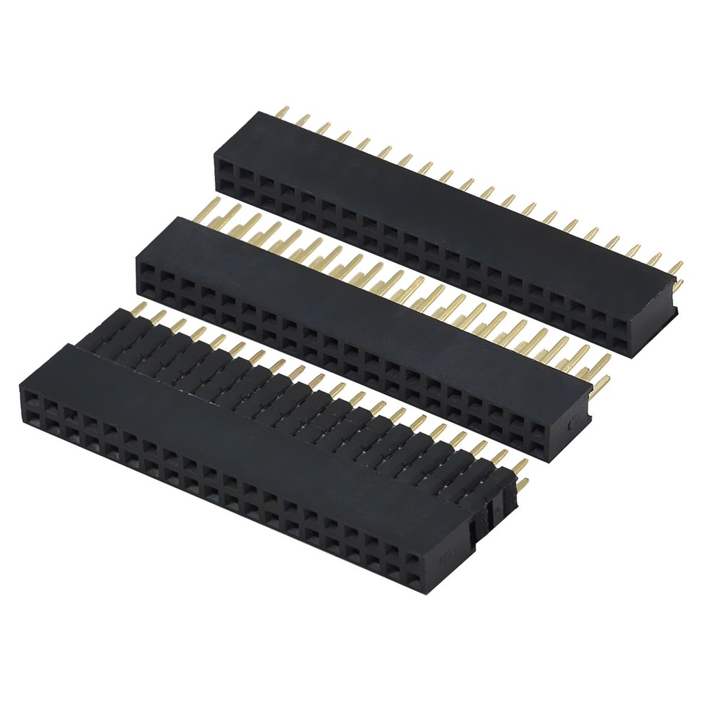 2*20 three-layer heightened-pitch 2.54mm GPIO heightened-row female ...