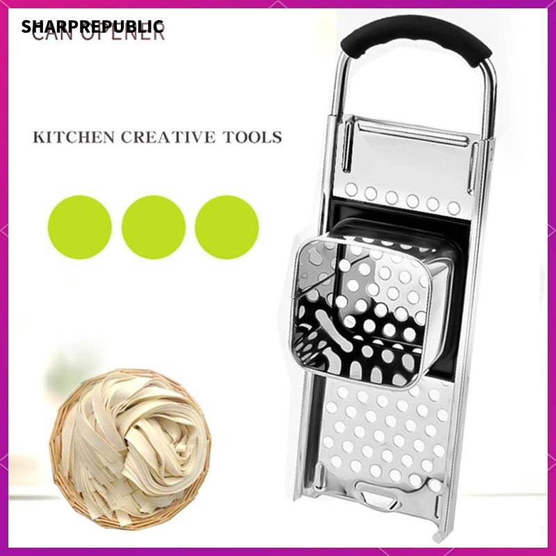 [Sharprepublic] Spaetzle Maker Noodle Dumpling Making Tool Stainless ...