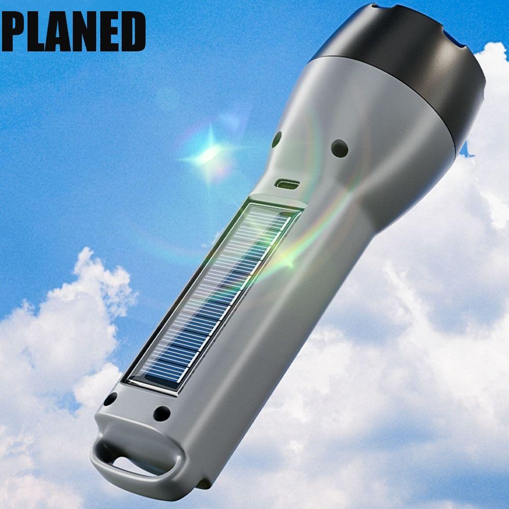 PLANED LED Flashlight, Waterproof Rechargeable Charging Torch, Compact ...