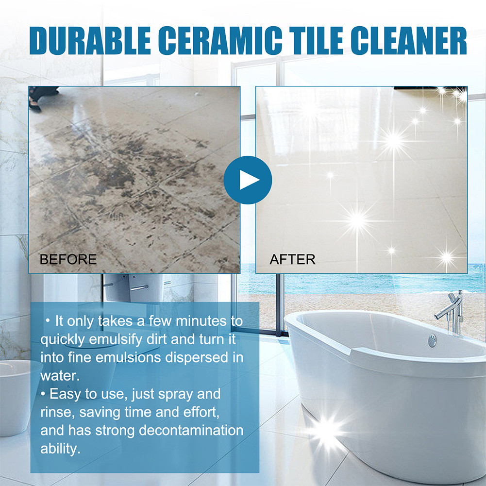 100ml Power Tile Cleaner Tile Cleaner Liquid Tile Wax Cleaner Tile ...