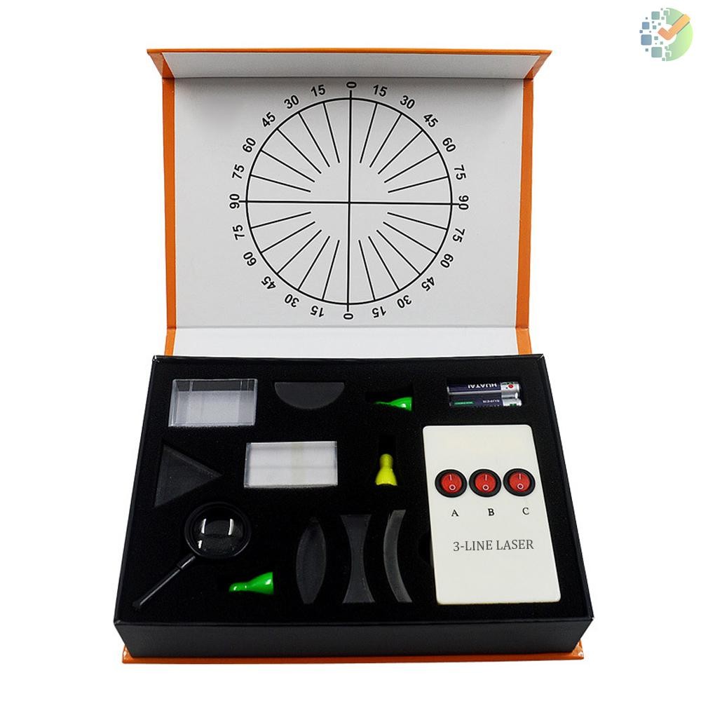 Physical Optical Kit Laboratory Equipment Optical Concave Convex Lens ...